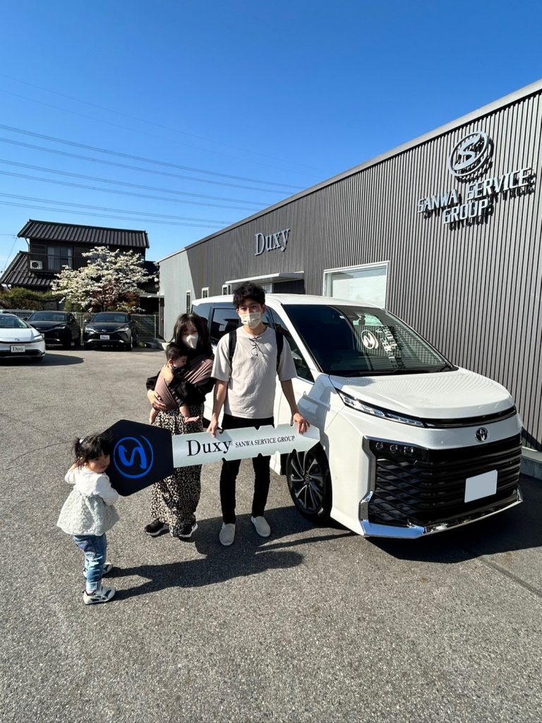 Duxy豊田店 新車VOXYご納車おめでとうございます！ | ユーザーレビュー｜全メーカーの新車販売、リースナブルの三和サービス（愛知）