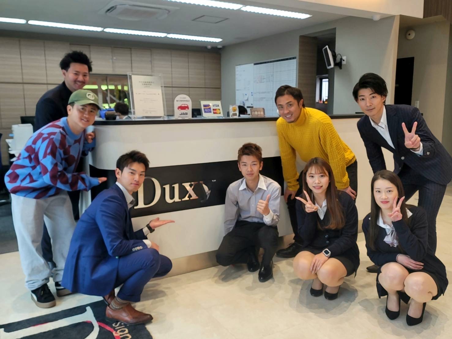 【Duxy本店】Duxy本店へウンパルンパ様・那須大輔様ご来店されました！！ | 新着情報｜全メーカーの新車販売、リースナブルの三和サービス（愛知）